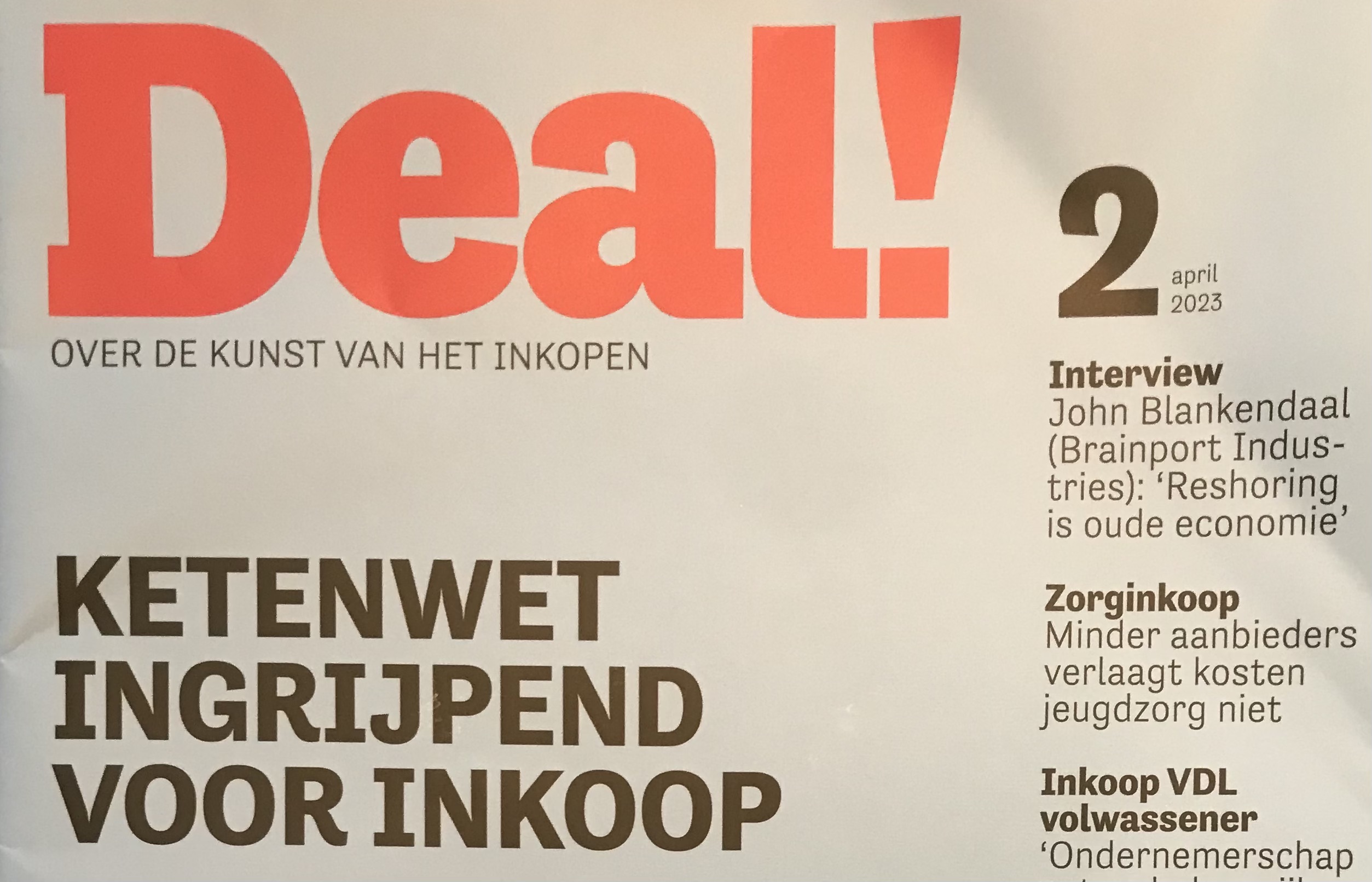 Ketenwet zeer ingrijpend voor inkoop | Contractmanagement | Inside ...